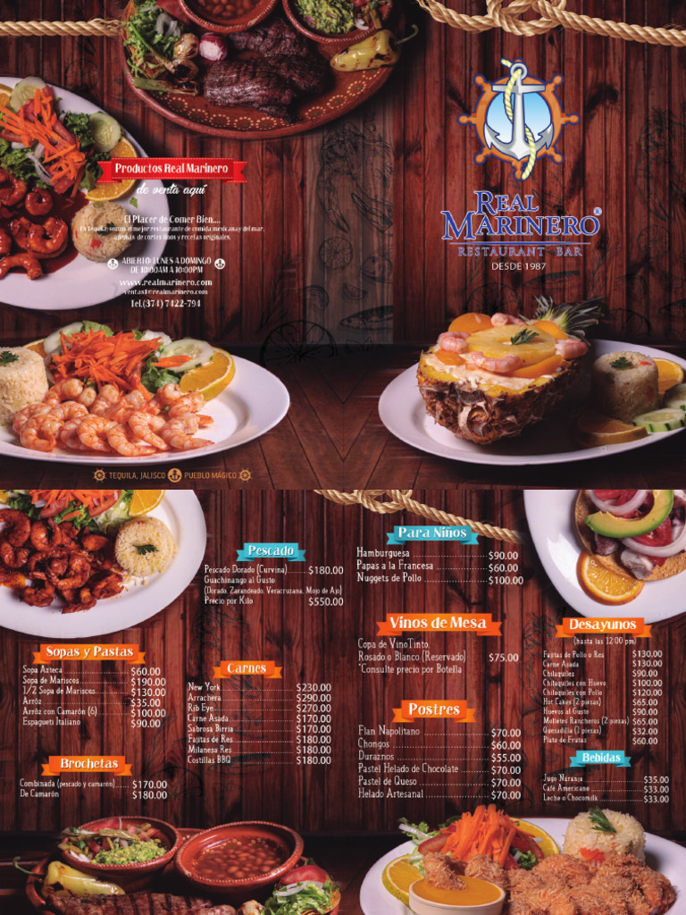 MENU REAL MARINERO - Compressed | PDF