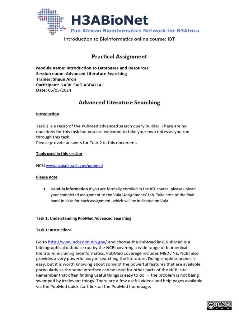 Module1_session2_assignment | PDF | Pub Med | National Center For Biotechnology Information