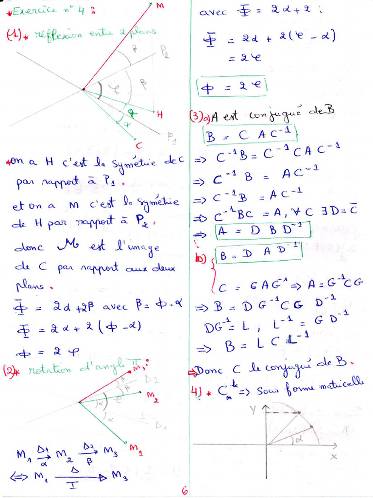Solution Exercice 4 Serie N2 | PDF