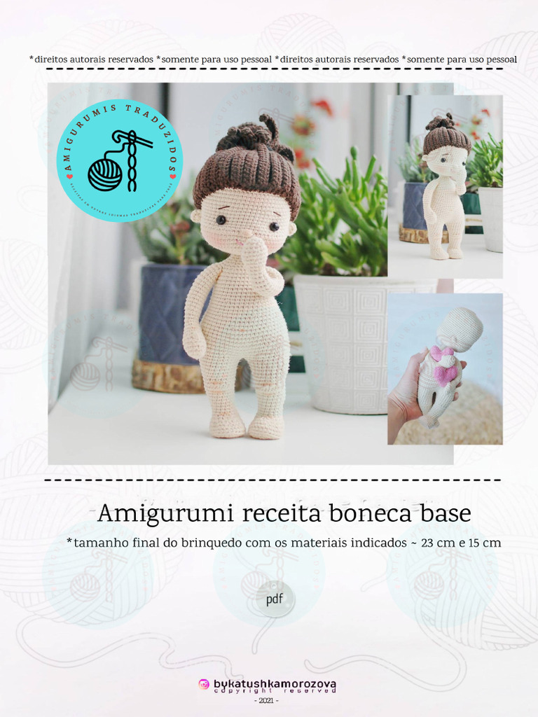 Corpo Base De Boneca Pt Pdf