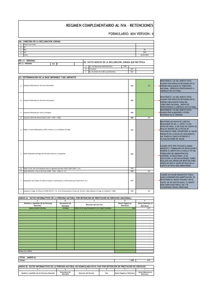 Form. 604 V.4 | PDF | Economía pública | Mercado (economía)