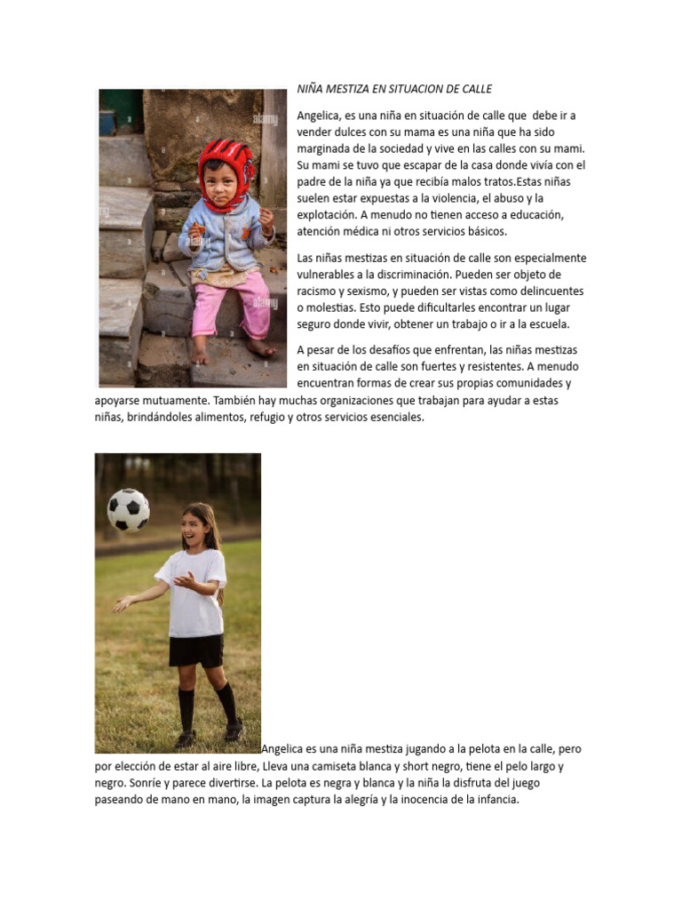 Niña Mestiza en 2 Facetas | PDF | Derechos humanos | Justicia