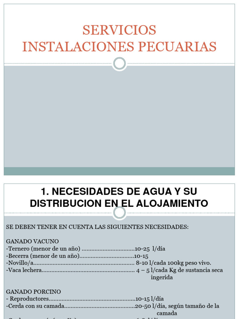 Servicios | PDF | Agua