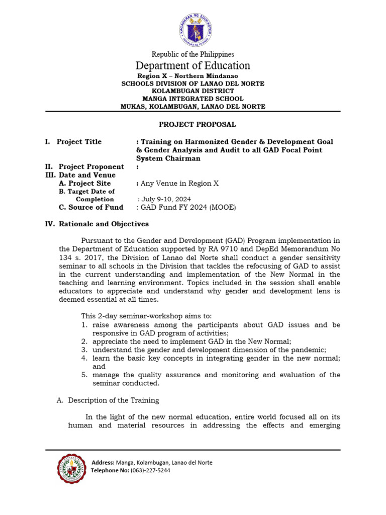 Gad 2024 | PDF | Gender And Development