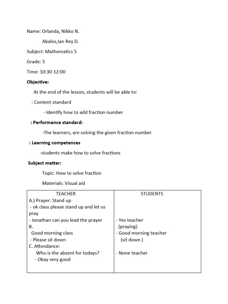 Midterm Exam in SPC 9 Teaching Math | PDF | Teachers | Prayer