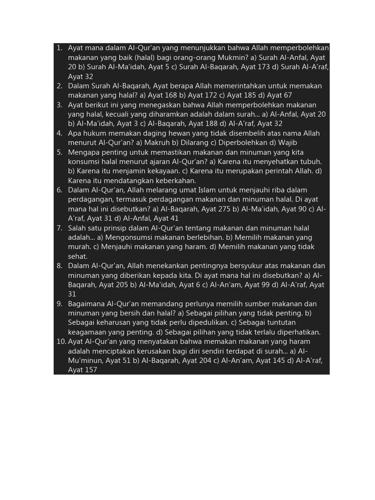 Ayat Mana Dalam Al | PDF