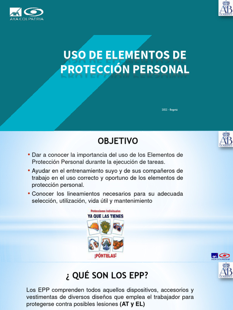 Capacitaciones Uso de Epp. | PDF | Higiene | Guante