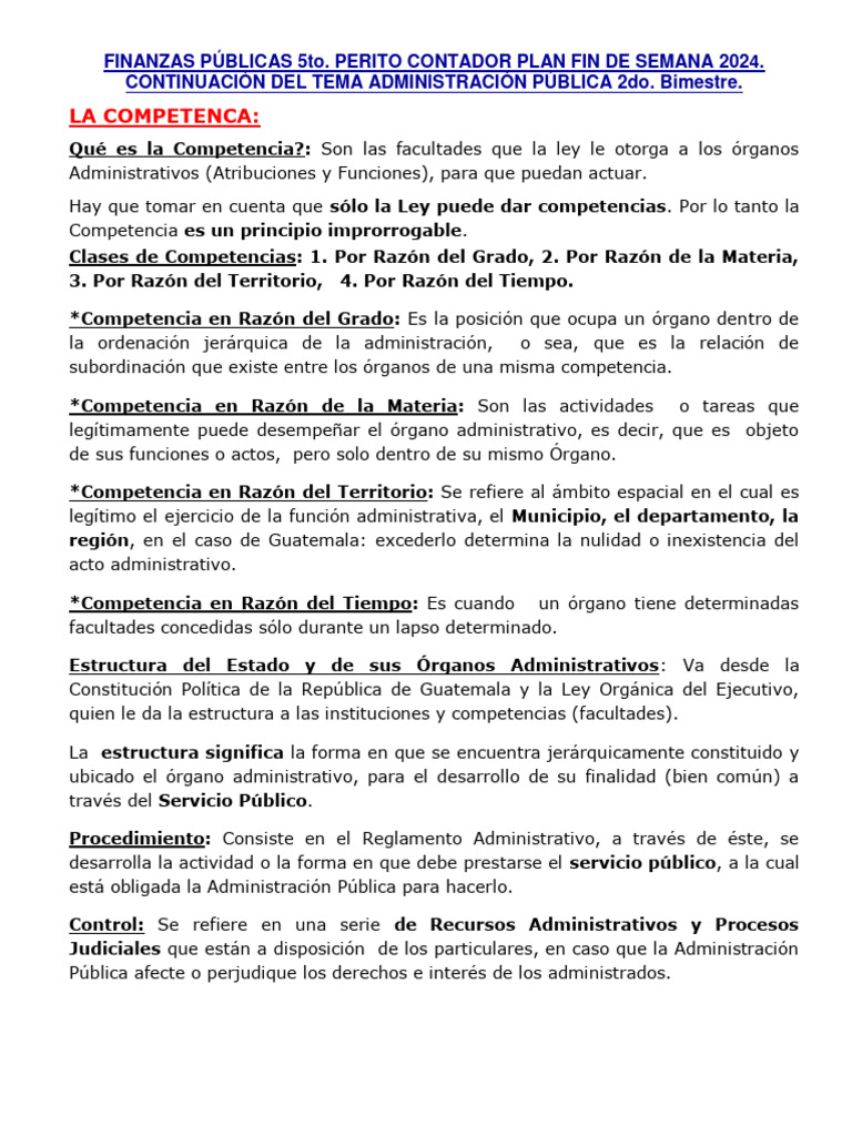 Finanzas Publicas, Quinto Contador, Plan Fin de Semana 2024 | PDF ...