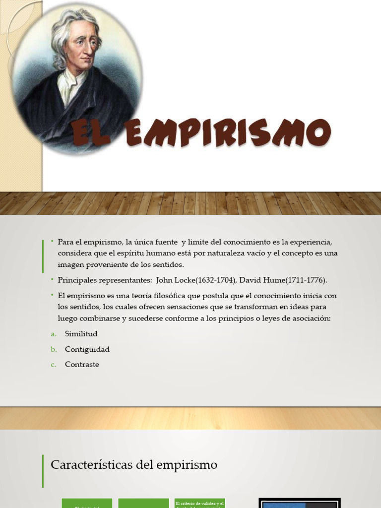 Empirismo | PDF | Empirismo | Conocimiento
