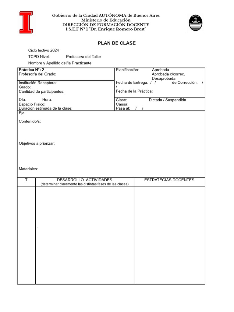 Plan de Clase | PDF