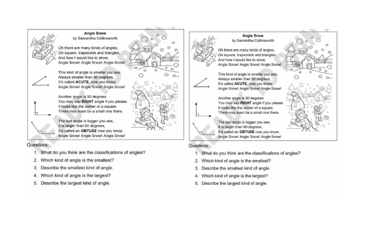 Reading Materials - Angle | PDF