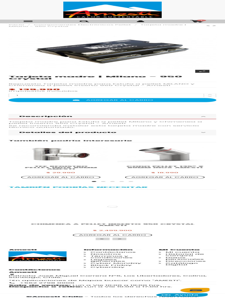 Tarjeta Madre Milano - 950 Crystal - Componente | PDF