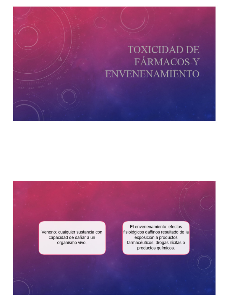 Intoxicacion | PDF | Medicamentos con receta | Alergia