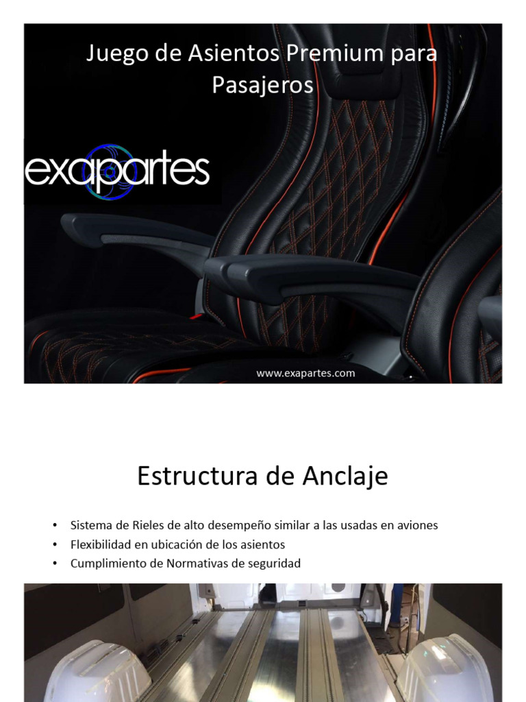 Asientos Pro | PDF | Coche | Industria automotriz