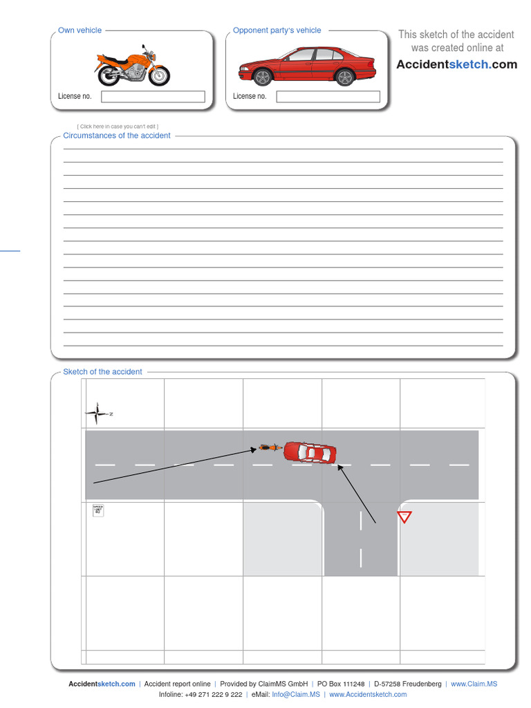 Online Accident Sketch Submission | PDF
