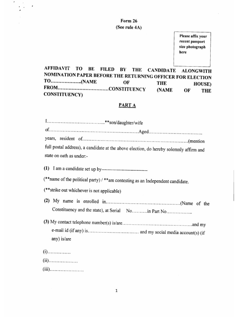 04-Form26 Affidavit Eng | PDF