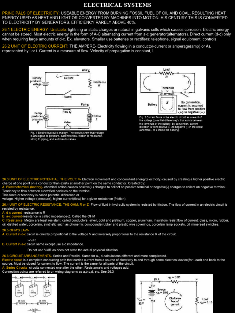 7 Electrical Power and Lighting Systems | PDF | Electrical Resistance And Conductance | Fuse ...