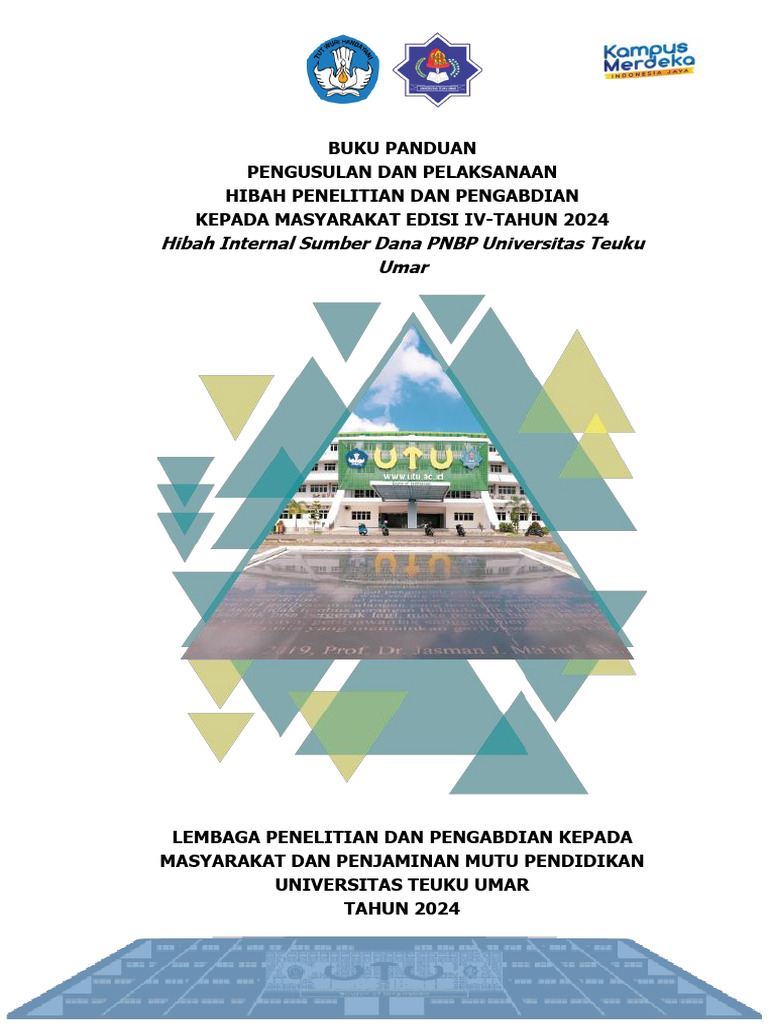 Buku Panduan Penelitian Pengabdian Utu 2024 | PDF Buku Panduan Penelitian Pengabdian Utu 2024 | PDF