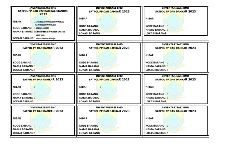 Stiker BMD | PDF | Bisnis