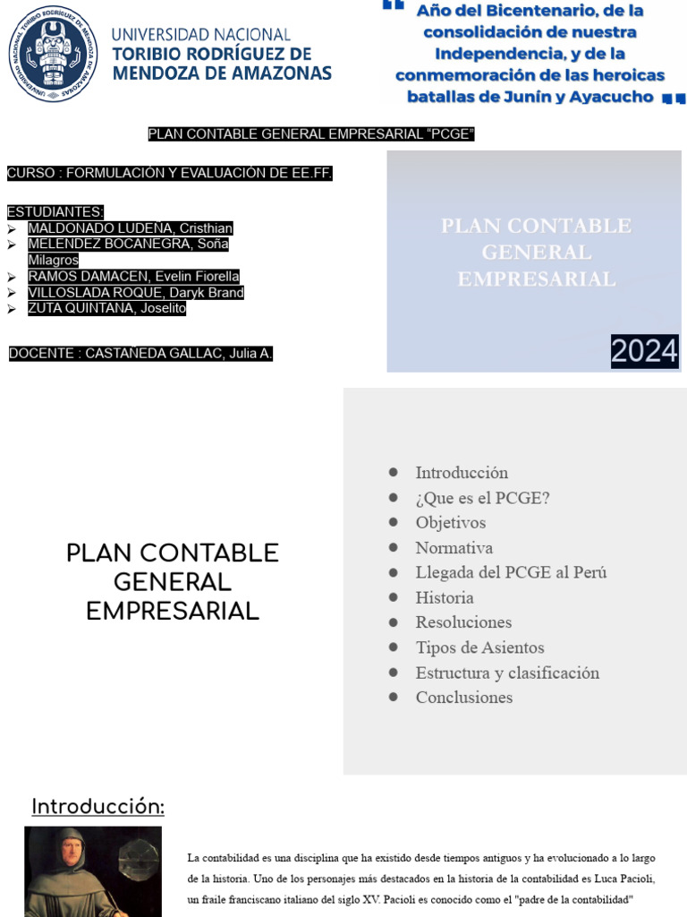 Plan Contable General Empresarial 2024 | PDF | Contabilidad | Business