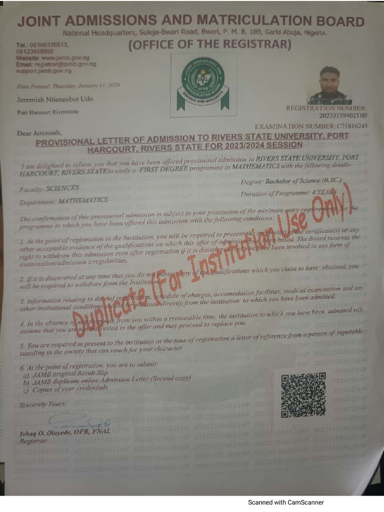 jamb_admission_letter | PDF