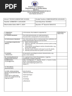 DLL Matatag - Science 5 Q2 W4 | PDF | Seed | Flowers