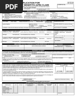 PFF285 ApplicationProvidentBenefitsClaim V09 PDF | PDF