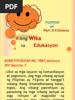 Project Proposal Filipino Edited | PDF