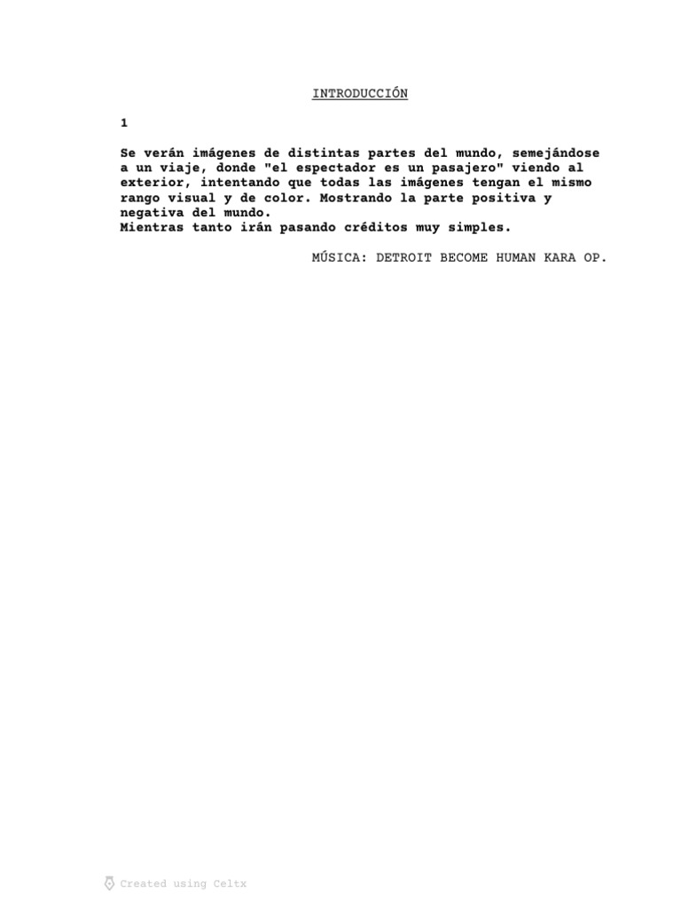 Script My Project | PDF