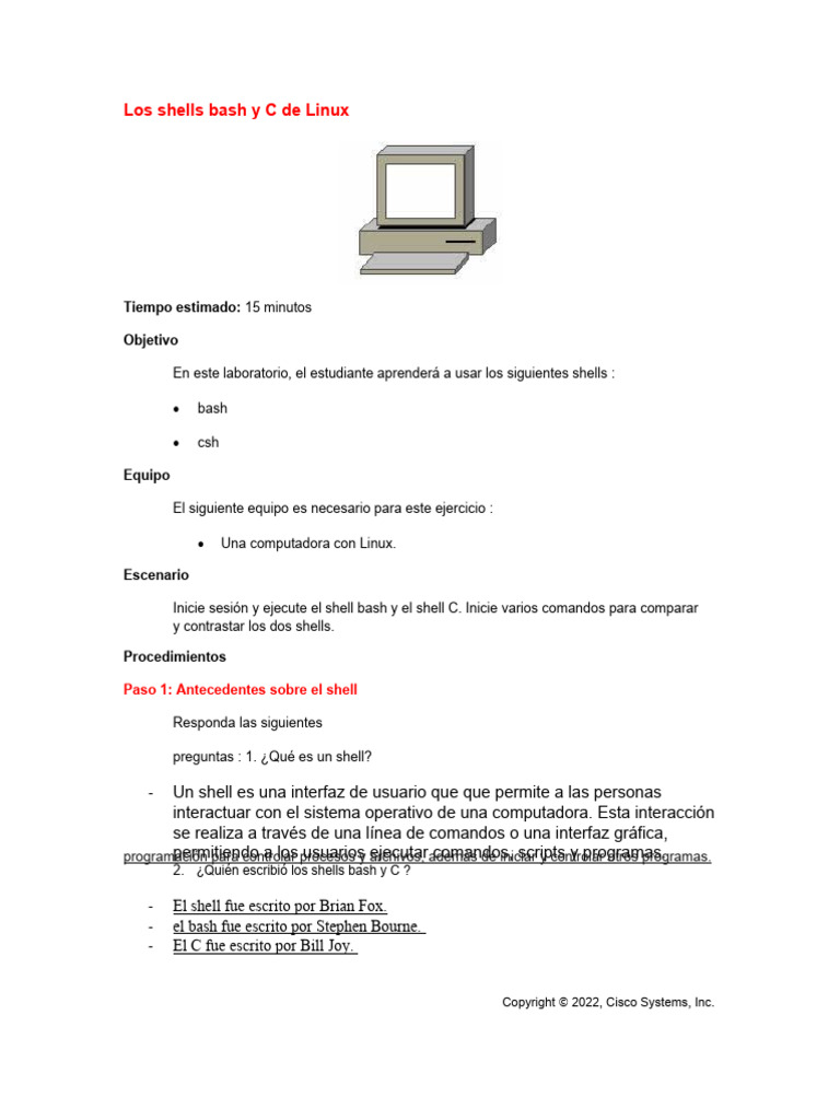 Shell Bash y Shell C, Entrega. | Descargar gratis PDF | Interfaz de ... Shell Bash y Shell C, Entrega. | Descargar gratis PDF | Interfaz de ...