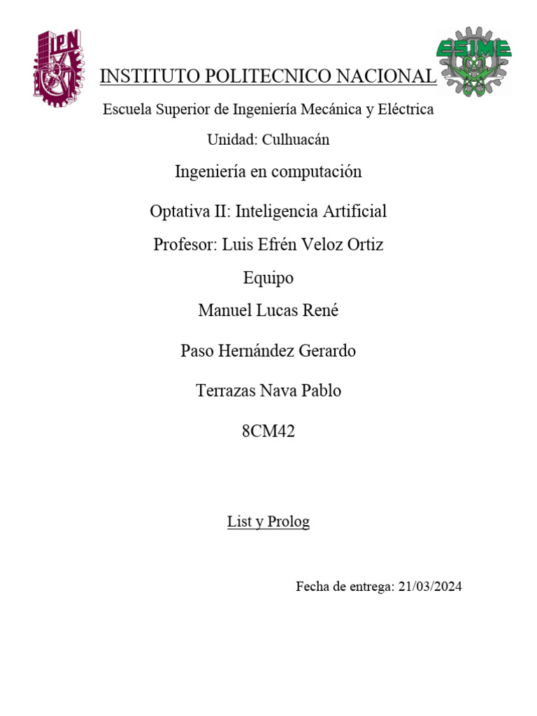 Lisp y Prolog | Descargar gratis PDF | Lenguaje de programación | Informática