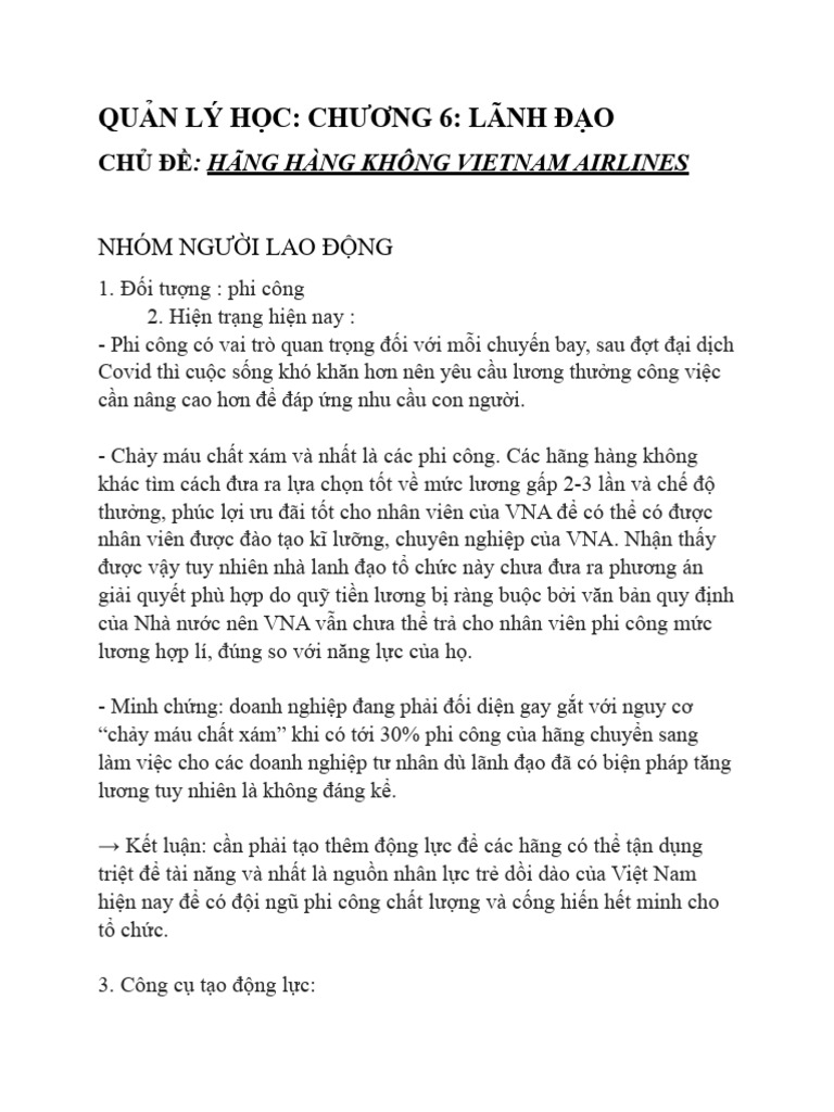 Quan Ly Hoc Chuong 6 | PDF