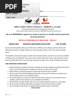 2025 BECE RME QUESTIONS | PDF