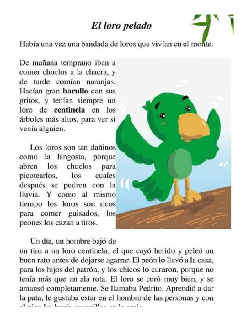 El Loro Pelado | PDF