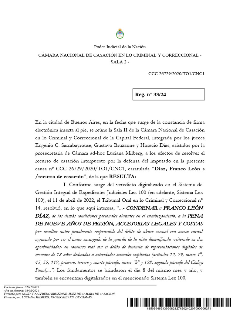 Conde Apaza - Balbastro - Rosas - Garoni - Andrade - Navas - Marciano ...