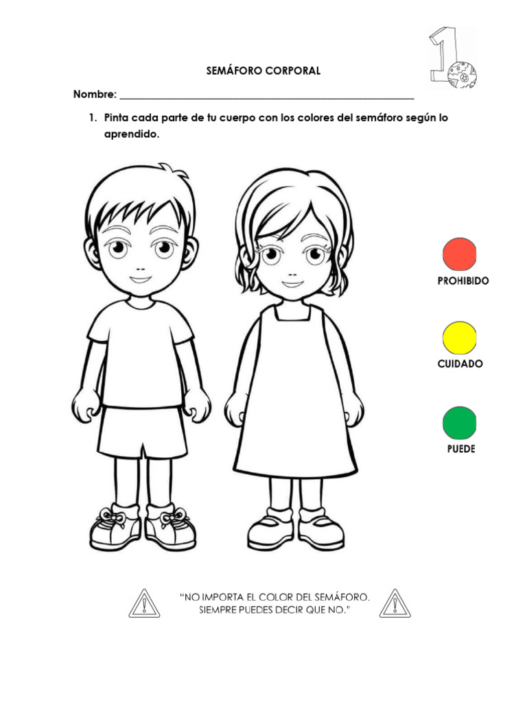 Semáforo Corporal Pdf 