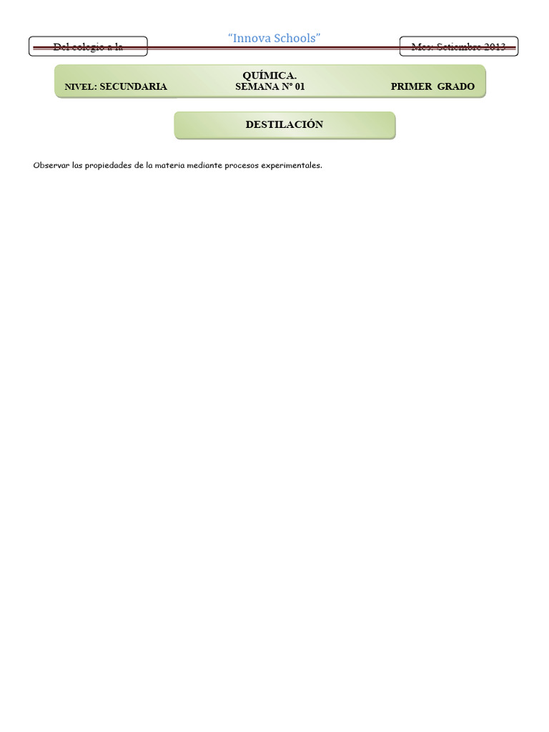 Destilación De Jugo De Manzana En Química Pdf Importar Líquidos