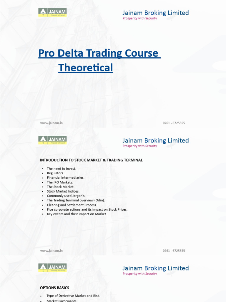 Delta Course - Content Virtual | PDF | Option (Finance) | Greeks (Finance)