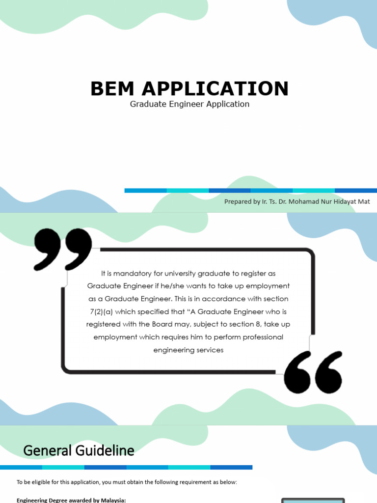 4 - 2.BEM-Graduate-Engineer-Registration | PDF | Engineering