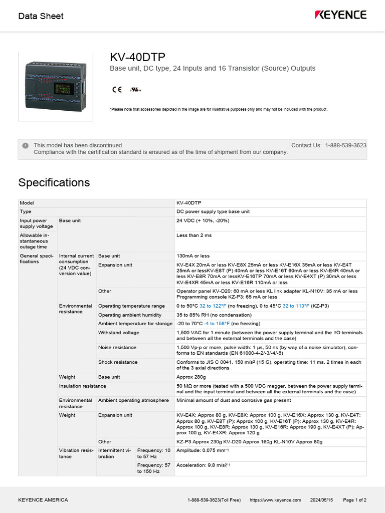 KV-40DTP Datasheet | PDF | Power Supply | Computer Engineering