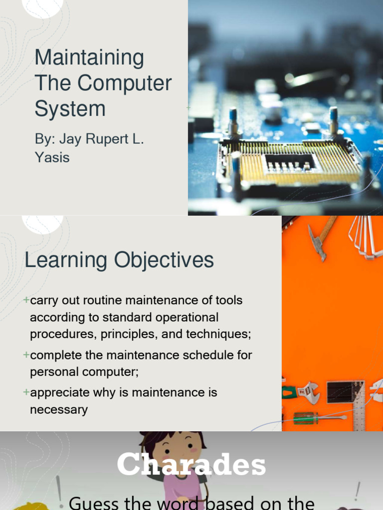 Maintaining The Computer System | PDF