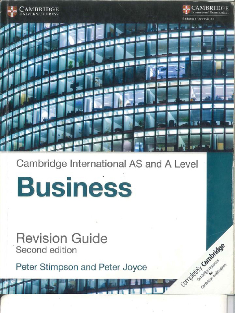 Business Revision Guide 2nd Edition - Compress | PDF