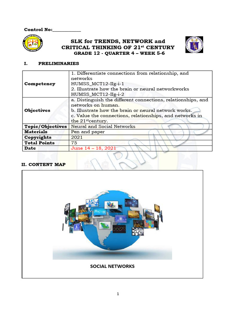 TRENDS Q4 - Weeks 5 6 | PDF | Skull | Central Nervous System
