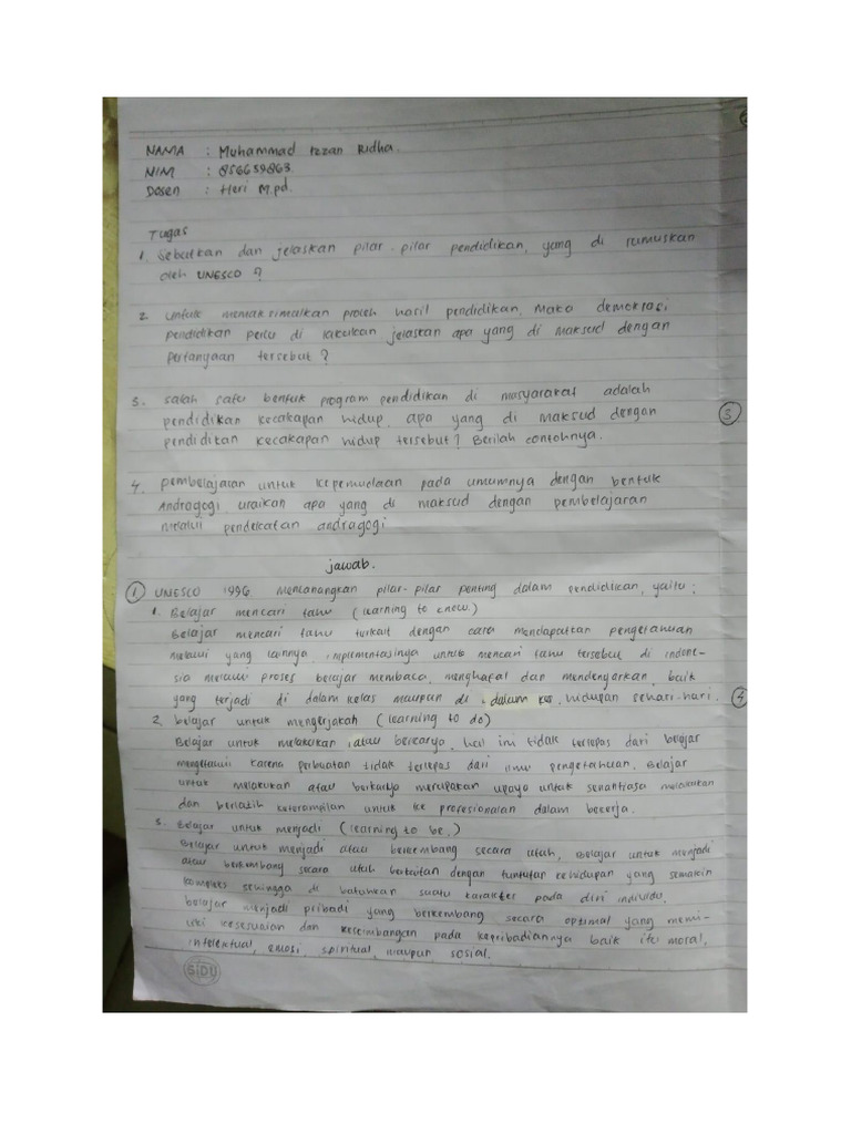 4 Tugas Doble Polio | PDF