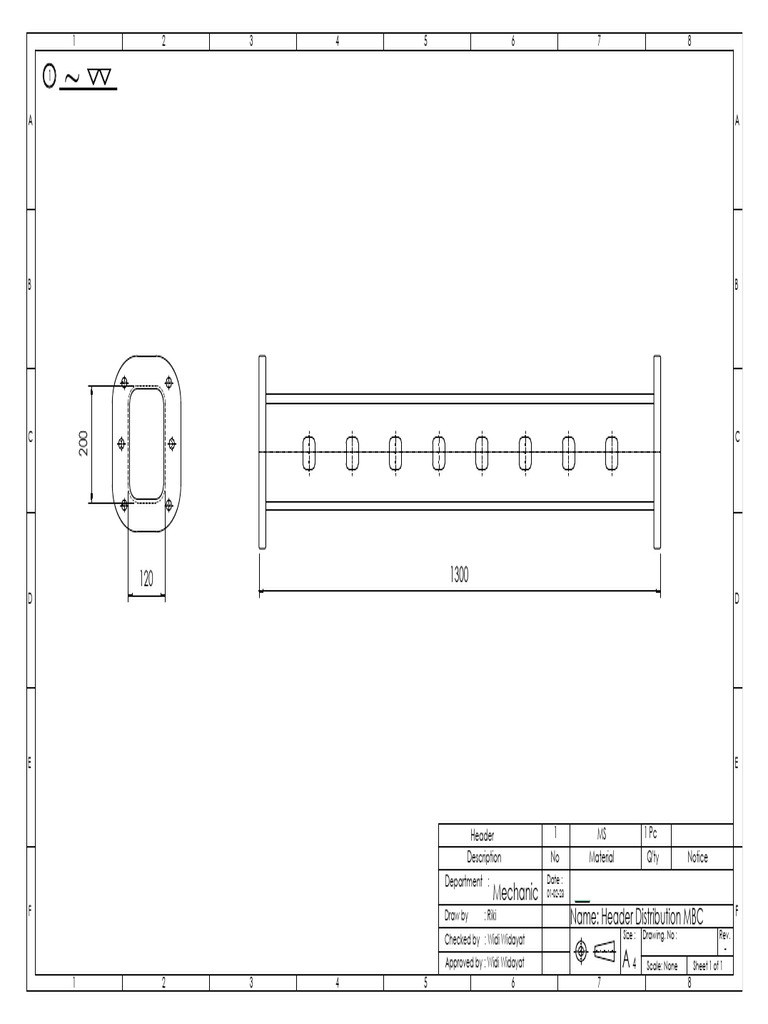 4117-312 HEADER Distribution MBC | PDF