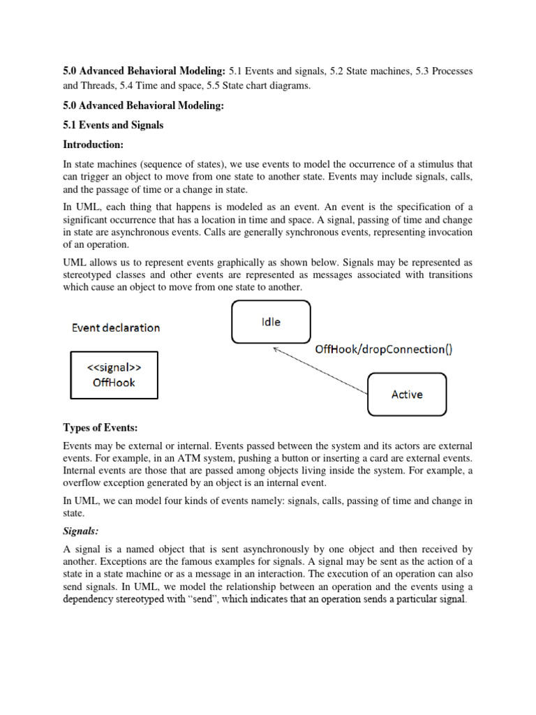 Ooad Unit 5 | Download Free PDF | Process (Computing) | Class (Computer Programming)