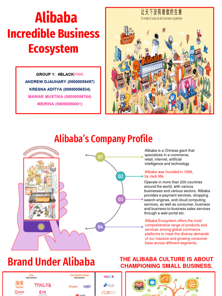 Alibaba Incredible Business Ecosystem_Group_1 | PDF | Alibaba Group ...