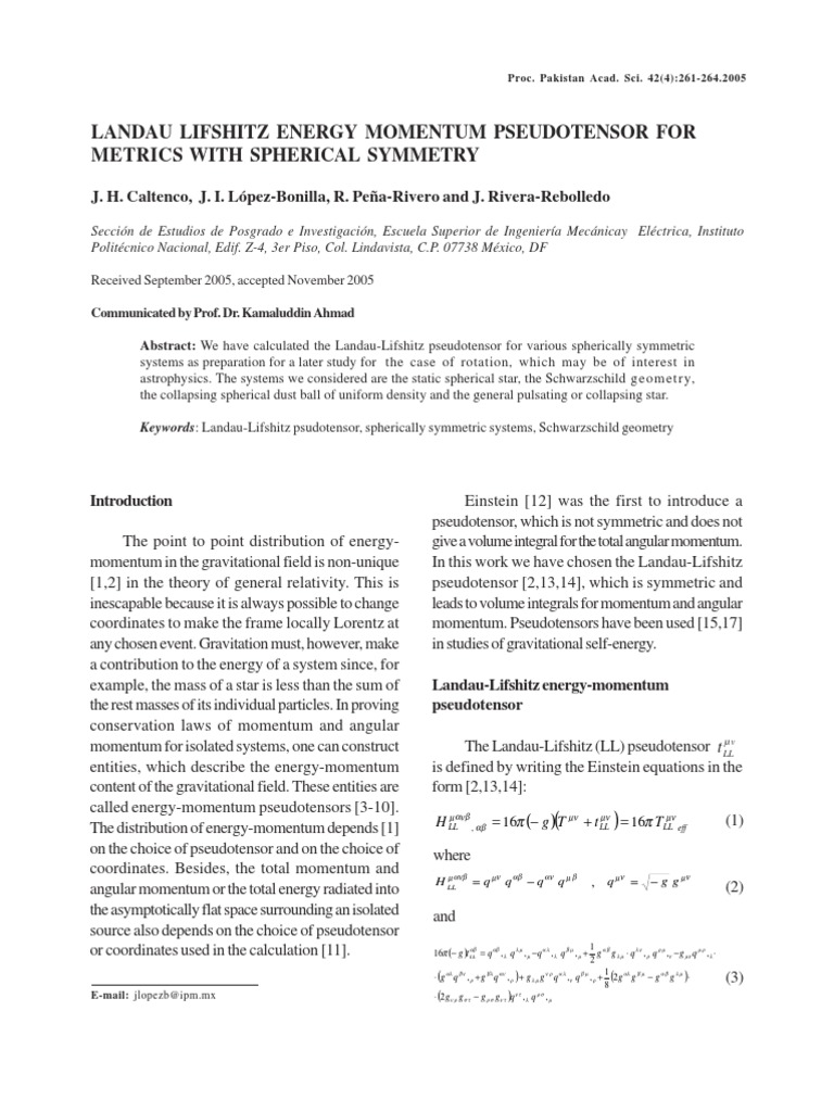 Landau | PDF | General Relativity | Theories Of Gravitation
