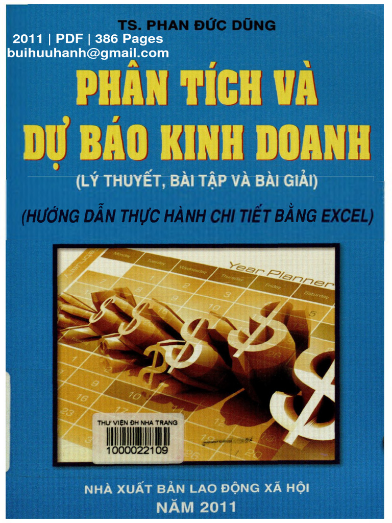 Phân Tích Và D Báo Kinh Doanh (NXB Lao Đ NG Xã H I 2011) - Phan Đ C Dũng, 386 Trang | PDF