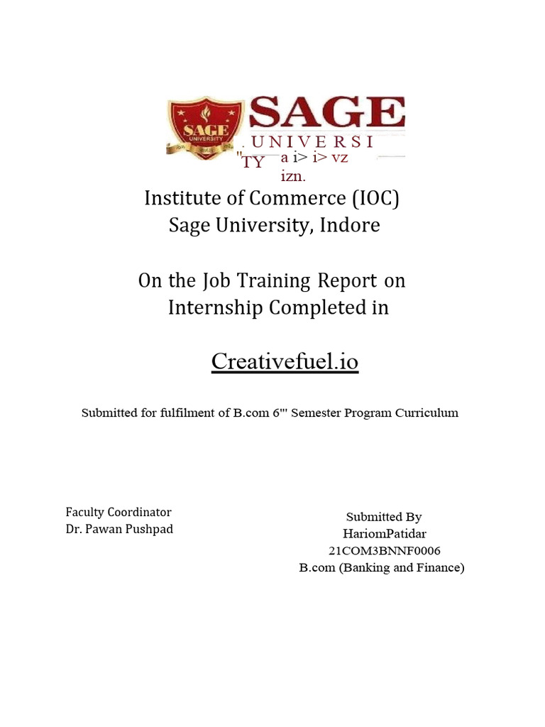 front pages only OJT | PDF | Internship | Job Hunting